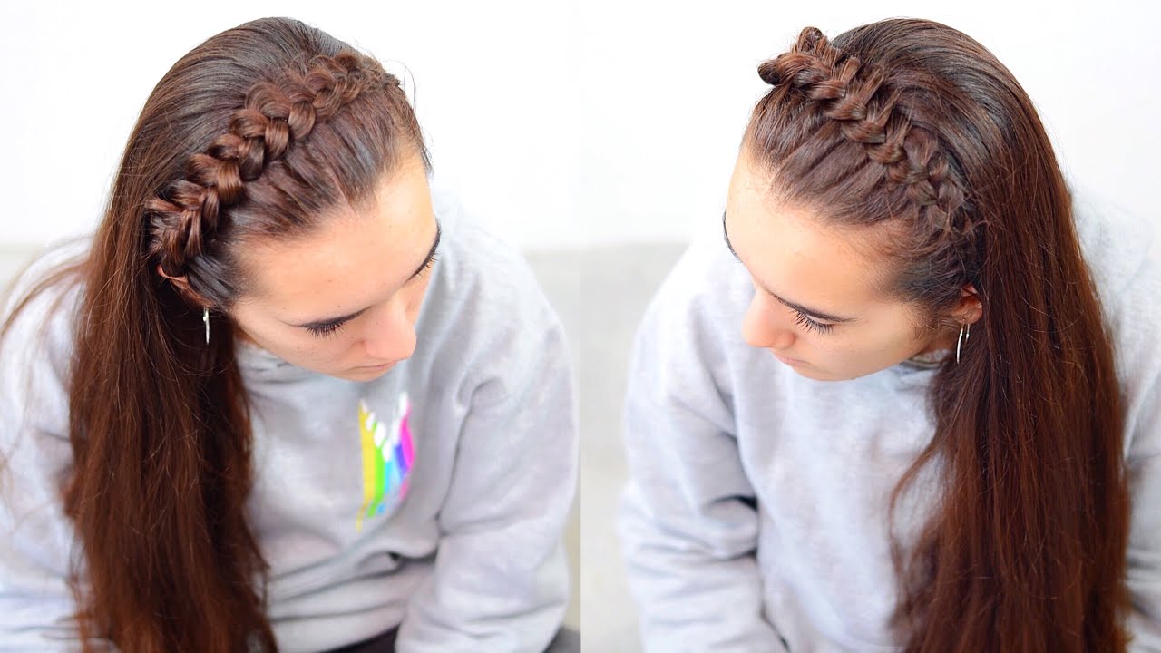EASY DUTCH BRAIDED HEADBAND | Trencita Johnson - YouTube