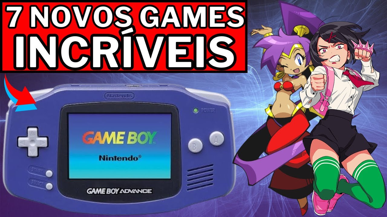 7 Novos Games Incriveis e Impressionantes para o GBA! - YouTube