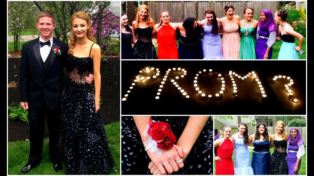 Get Ready With Me | PROM 2014 ♥ Makeup, Dress & Pictures! - YouTube