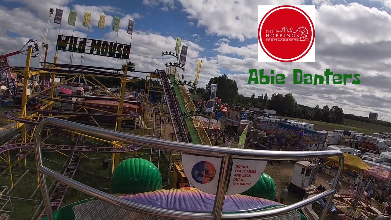 Abie Danters Wild Mouse Onride POV At The Hoppings 2023 - YouTube