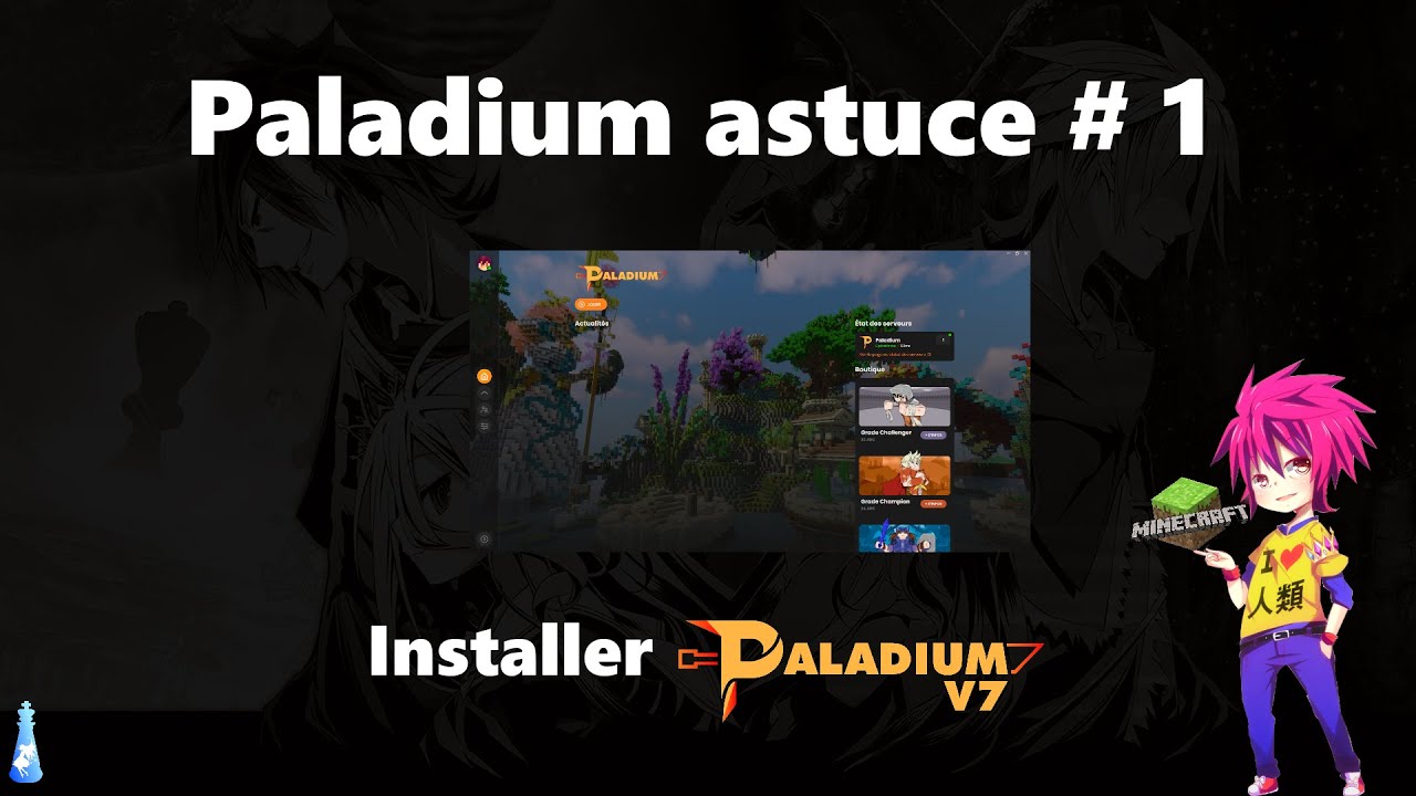 Paladium astuce pour bien débuter #1 : Launcher / Grade / Gamma - YouTube