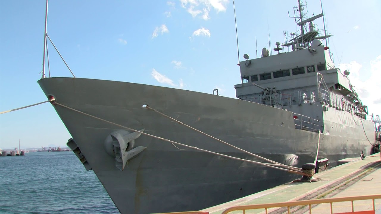 El patrullero de la Armada Española “Atalaya” hace escala en Algeciras ...