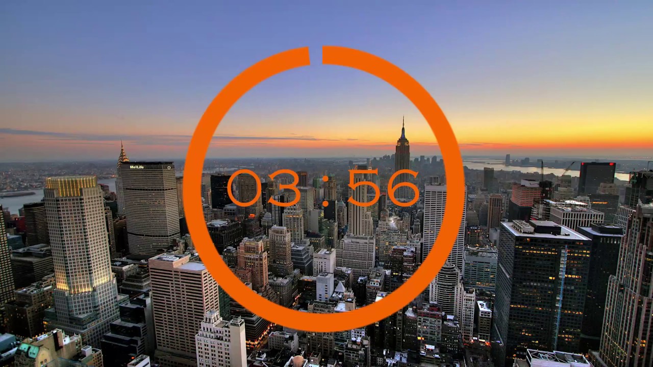 4 min countdown V2.1 (with music) - YouTube