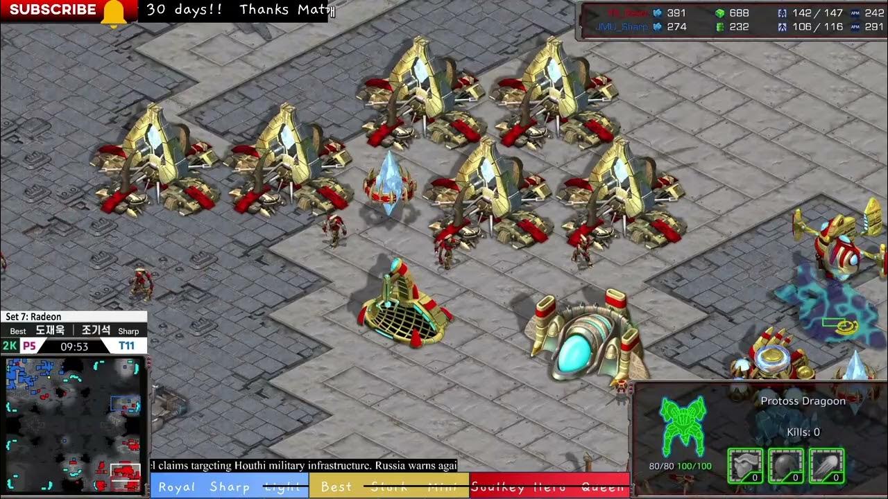 🔥KCM 2024 S5 W6 Set 7 @ Radeon | Starcraft Commentary - YouTube