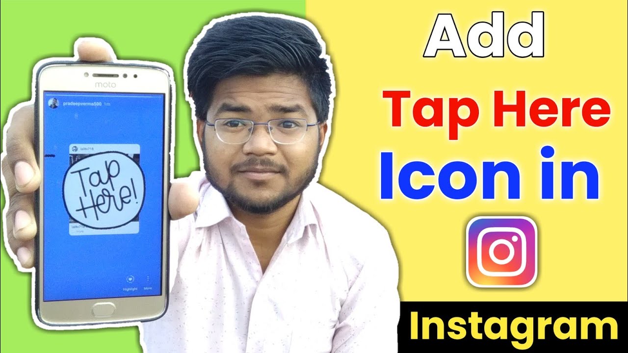 How To Add Tap Here On Instagram Story YouTube how-to-add-tap-here-on-instagram-story-youtube