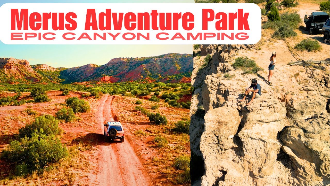 CAMPING and OFF-ROADING at Merus Adventure Park - YouTube