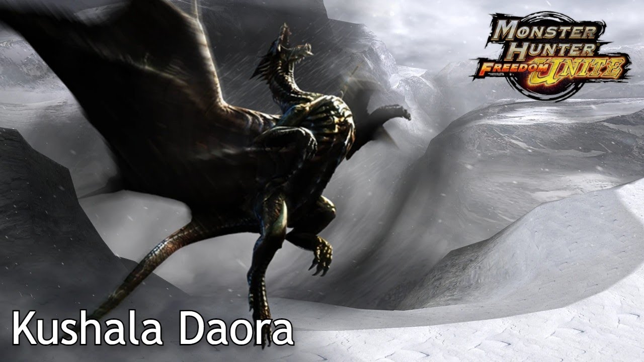 Monster Hunter Freedom Unite: Kushala Daora Boss Fight #27 - YouTube
