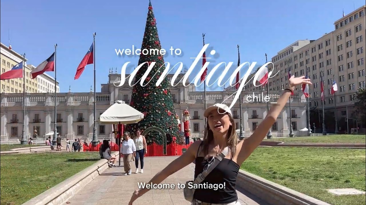 24 Hours in Santiago: Christmas in Chile, What to Do, & Itinerary Vlog ...