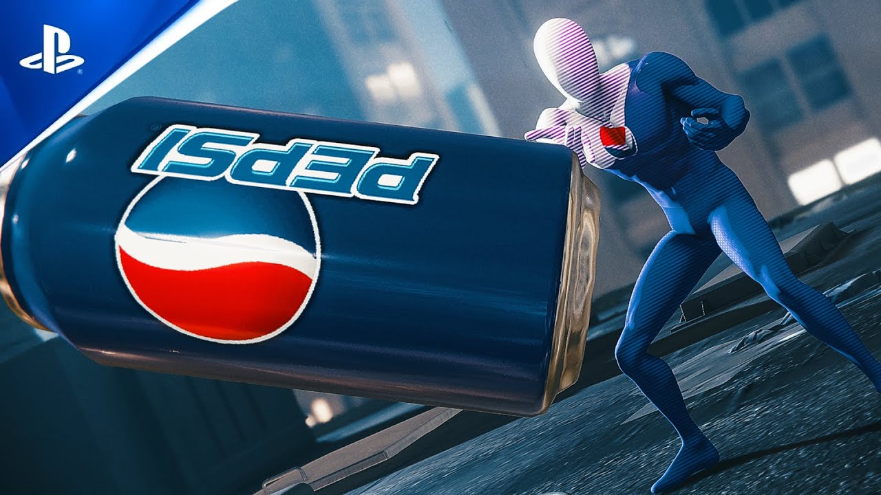 PEPSI MAN suit mod in Spider man PC - YouTube