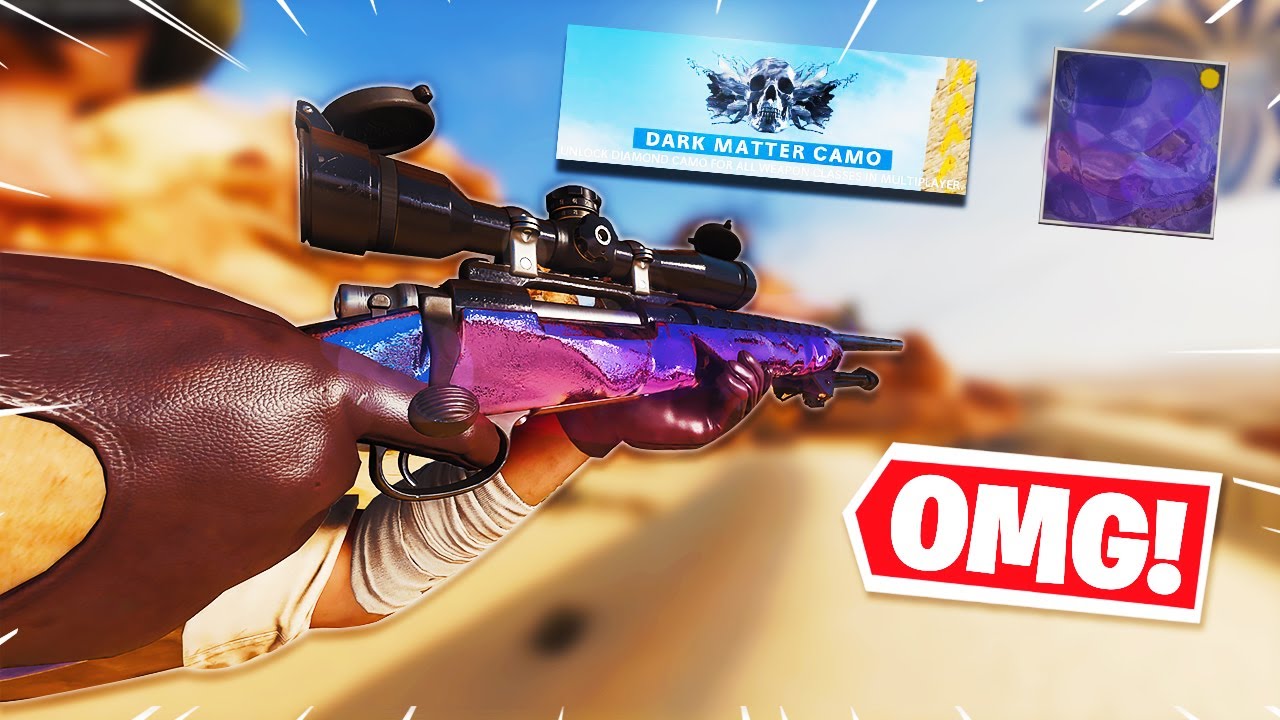 I HIT A TRICKSHOT to UNLOCK DARK MATTER ULTRA in BLACK OPS COLD WAR ...