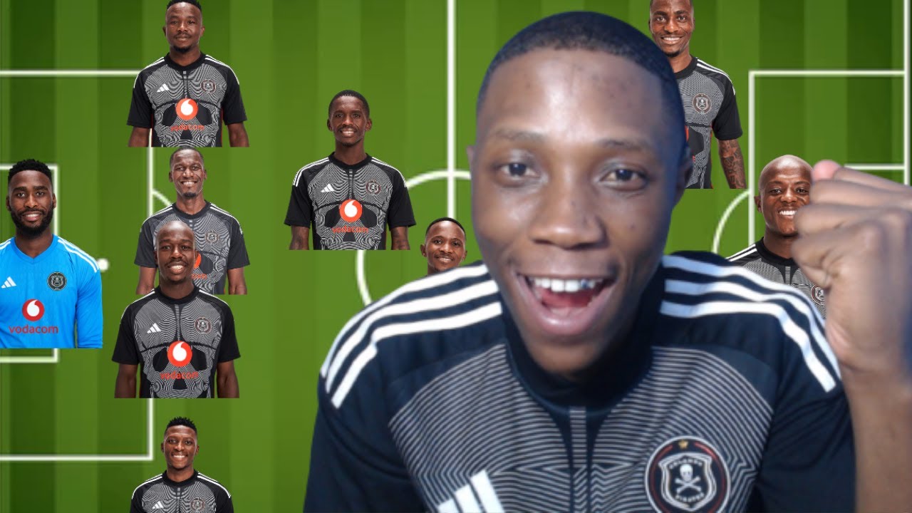 ORLANDO PIRATES VS MAMELODI SUNDOWNS LINE UP - YouTube