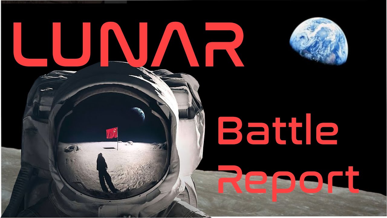A Lunar Miniature Game Battle Report - YouTube