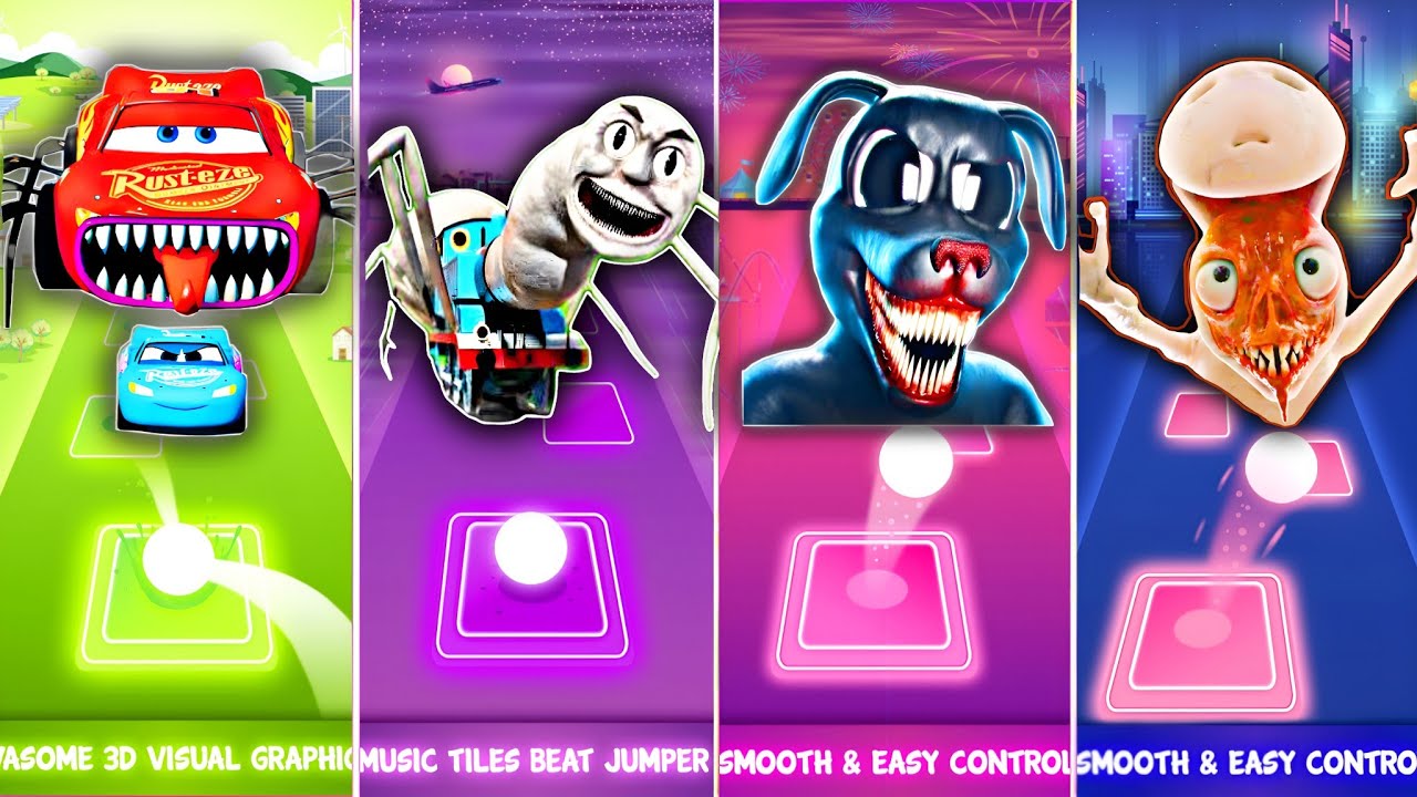 McQueen Eater exe vs Cartoon Dog exe vs Siren Head vs Thomas The Train ...