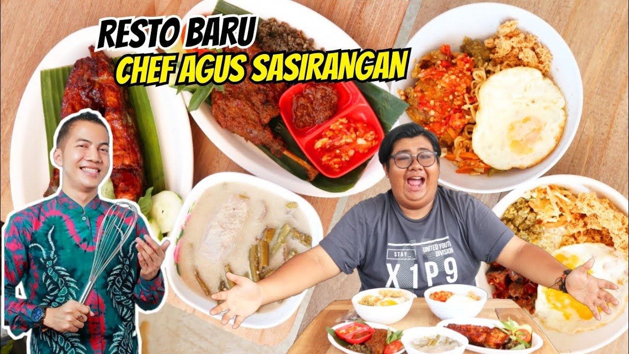 RESTO BARU CHEF AGUS SASIRANGAN RUNNER UP MASTER CHEF SEASON 1 - YouTube