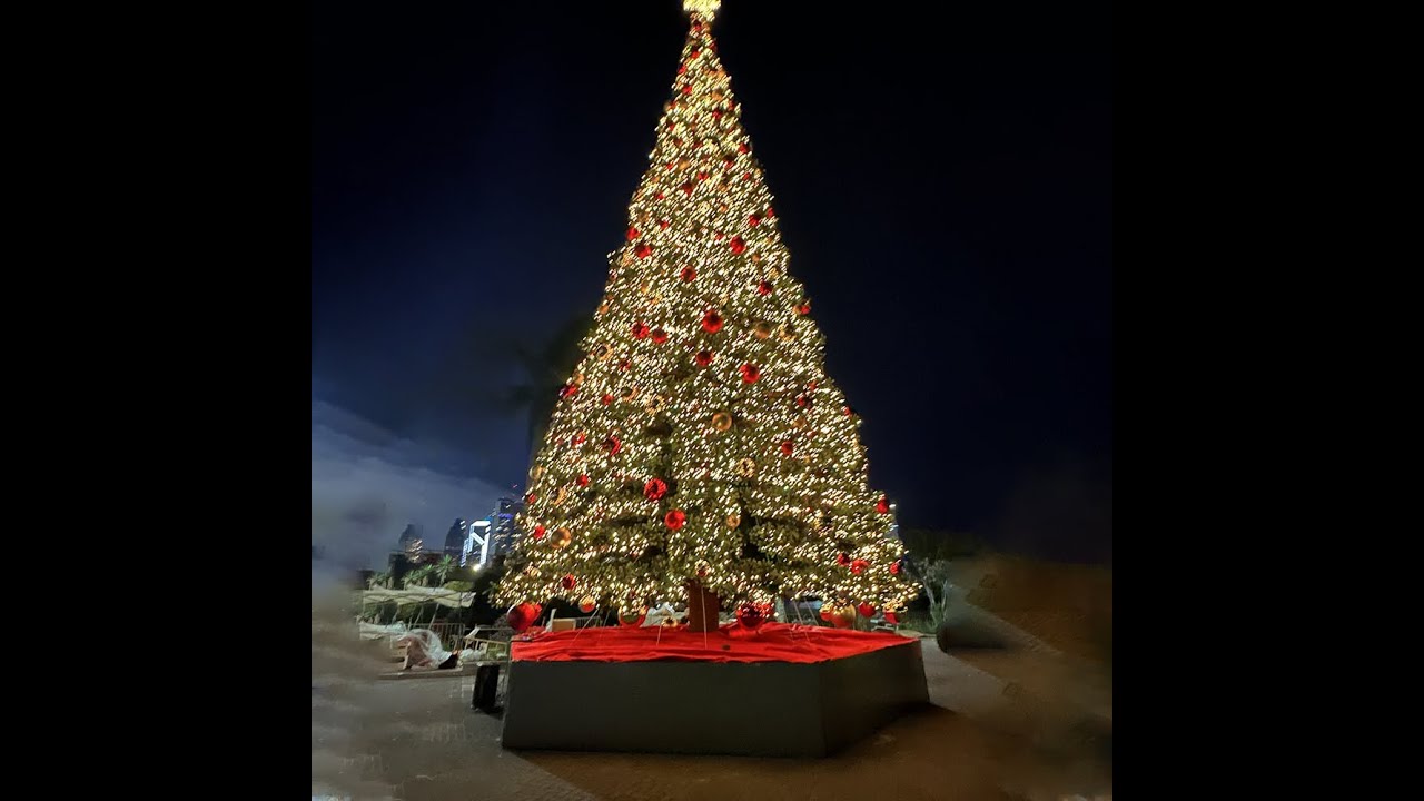 20m 66.6FT High large giant Artificial Christmas Tree - YouTube