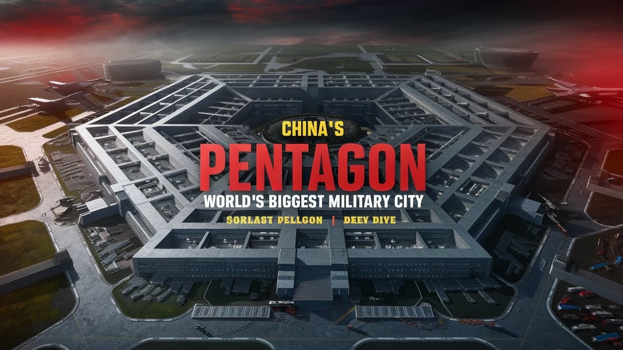 China's 'Pentagon': World's Largest Military City – A Deep Dive - YouTube