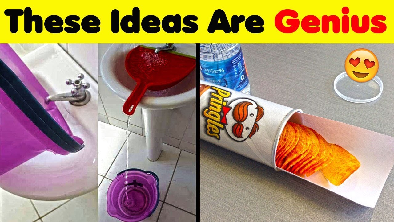 Genius Ideas That Will Make Life Easier 😍💕 - YouTube