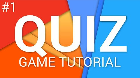 Unity quiz game - YouTube