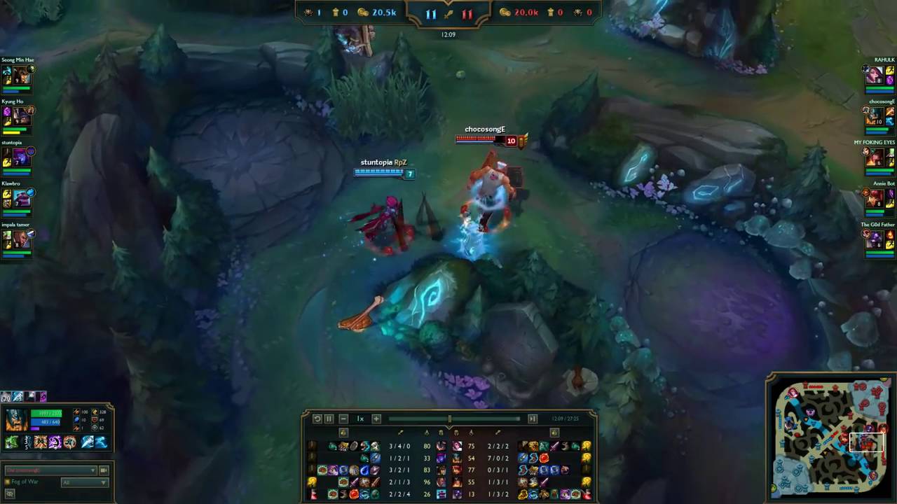 SKT T1 Bengi - Olaf Jungle - Highlight [Rank NA] - YouTube