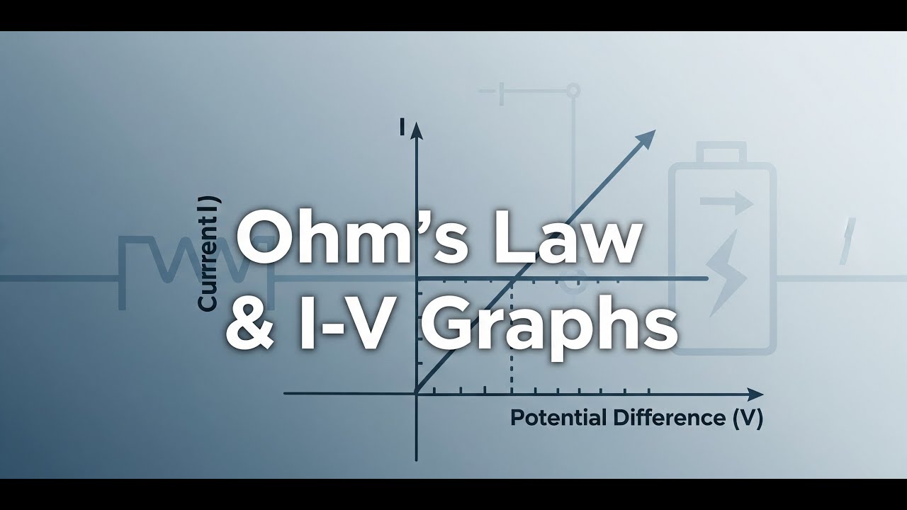 I–V Characteristic Graphs Explained - EMF vs Potential Difference ...