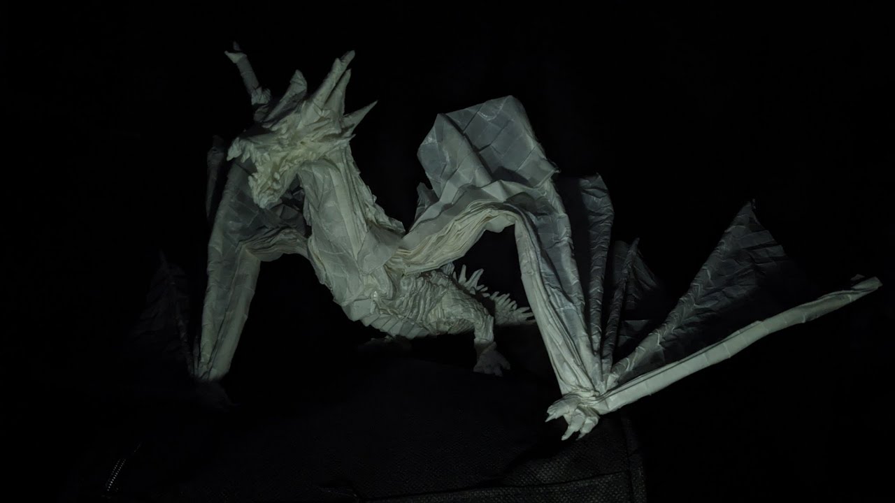 Complex Origami Dragon! Smaug Part 2 - YouTube