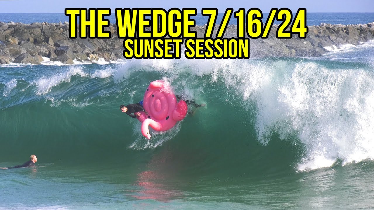 The Wedge- July 16th, 2024 Sunset Session (RAW FOOTAGE) - YouTube