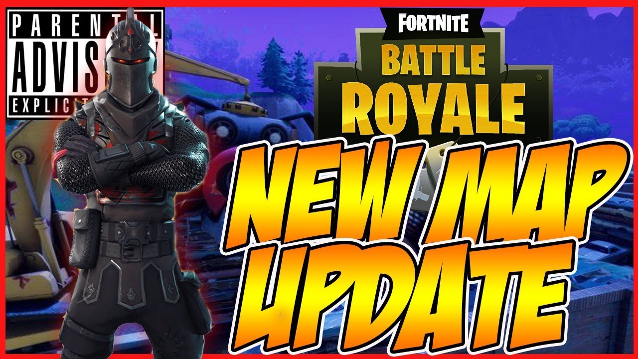 NEW MAP UPDATE! (Fortnite Battle Royale) - YouTube