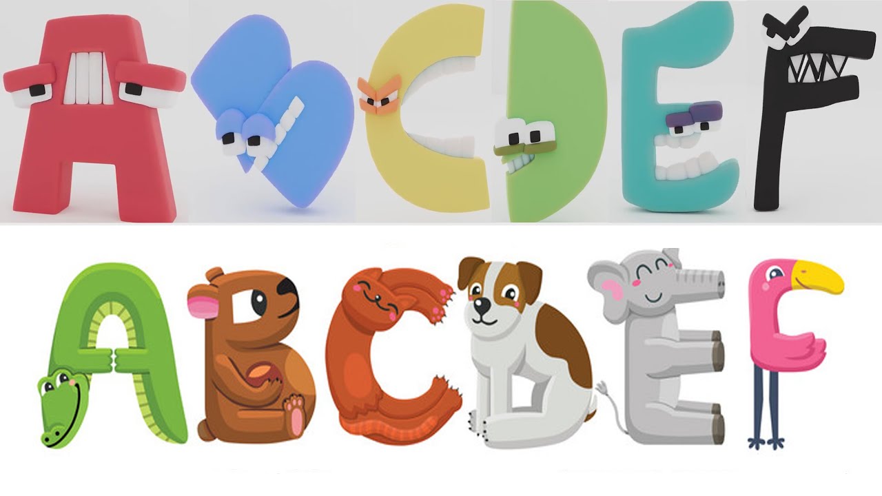 Alphabet Lore but it's 3D - all letters - Alphabet Lore But It Is ...