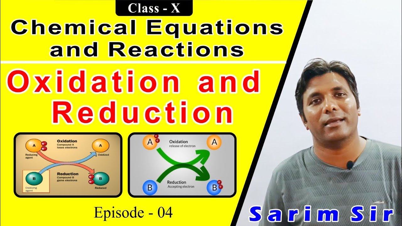 Reduction Chemistry Equation