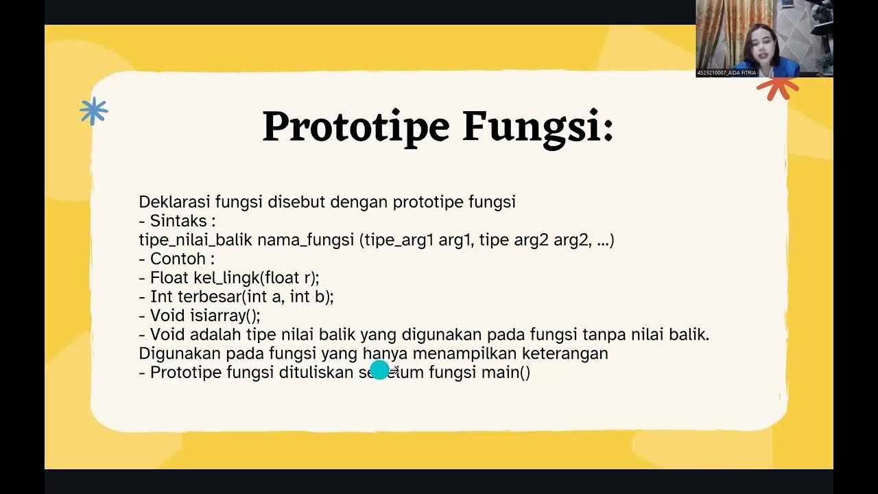 ALGORITMA DAN PEMROGRAMAN // FUNCTION - YouTube