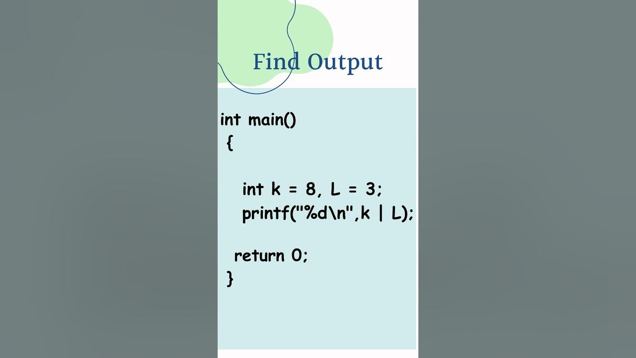 C Programming Shorts Challenge Shorts C Ccode Youtube