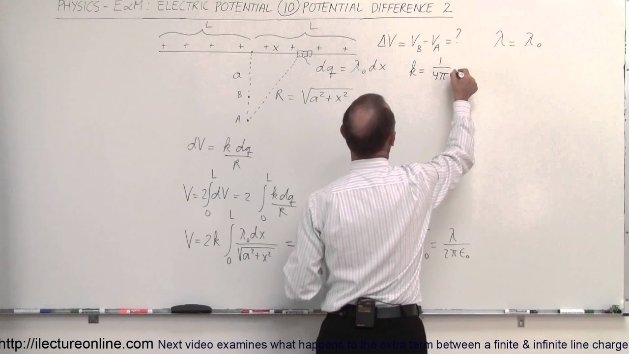 Physics 38 Electrical Potential (10 of 22) Potential Difference of 2 ...