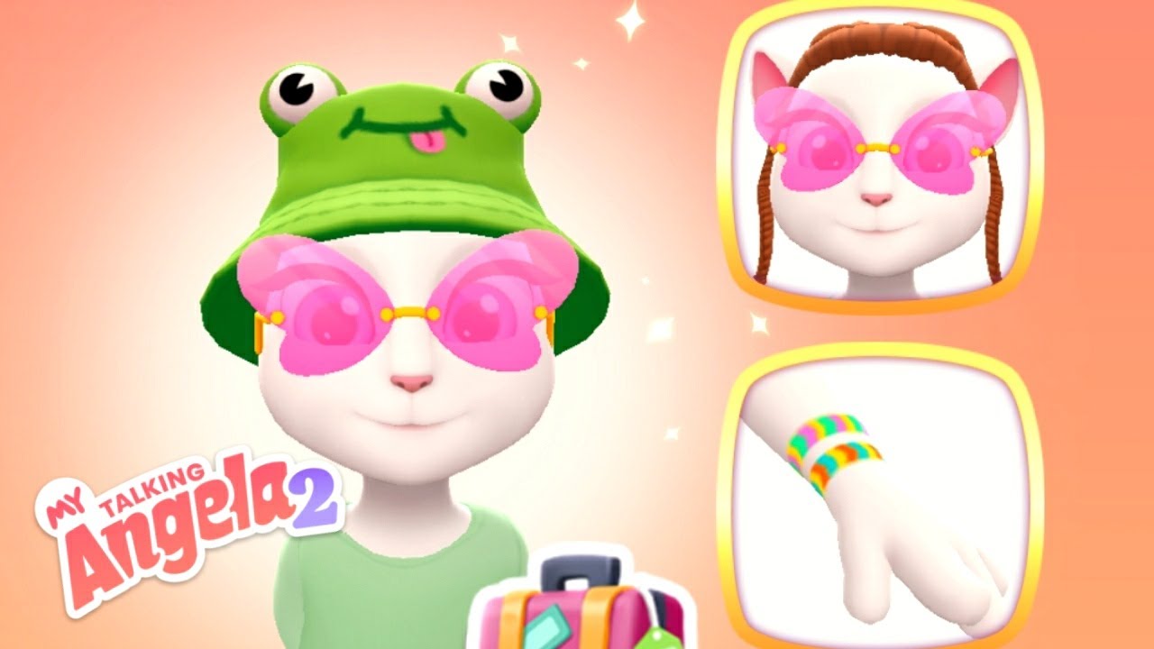 My Talking Angela 2 New Dress Unlocked - Christmas update Gameplay ...