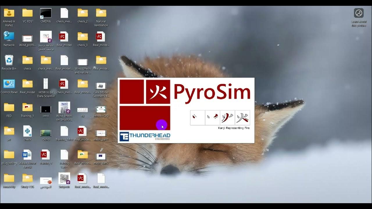 How to Restart Your Simulation by Fire Dynamic Simulator (FDS) & Pyrosim - YouTube