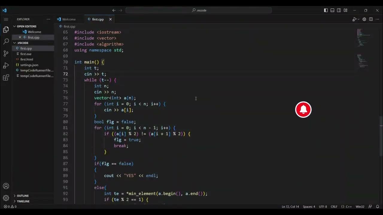 C.Vlad Building Beautiful Array | Codeforces Round 874 (Div. 3) | Codeforces solution - YouTube