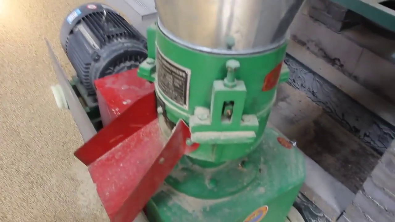 how-to-make-poultry-feed-poultry-farm-equipment-pellet-machine-youtube