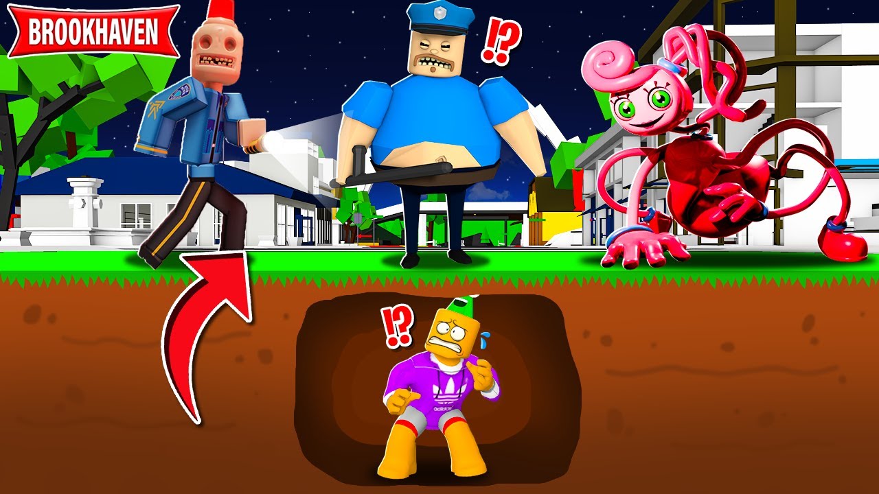 VITAMINE versteckt sich vor MONSTER in BROOKHAVEN! (Roblox Brookhaven 🏡 ...