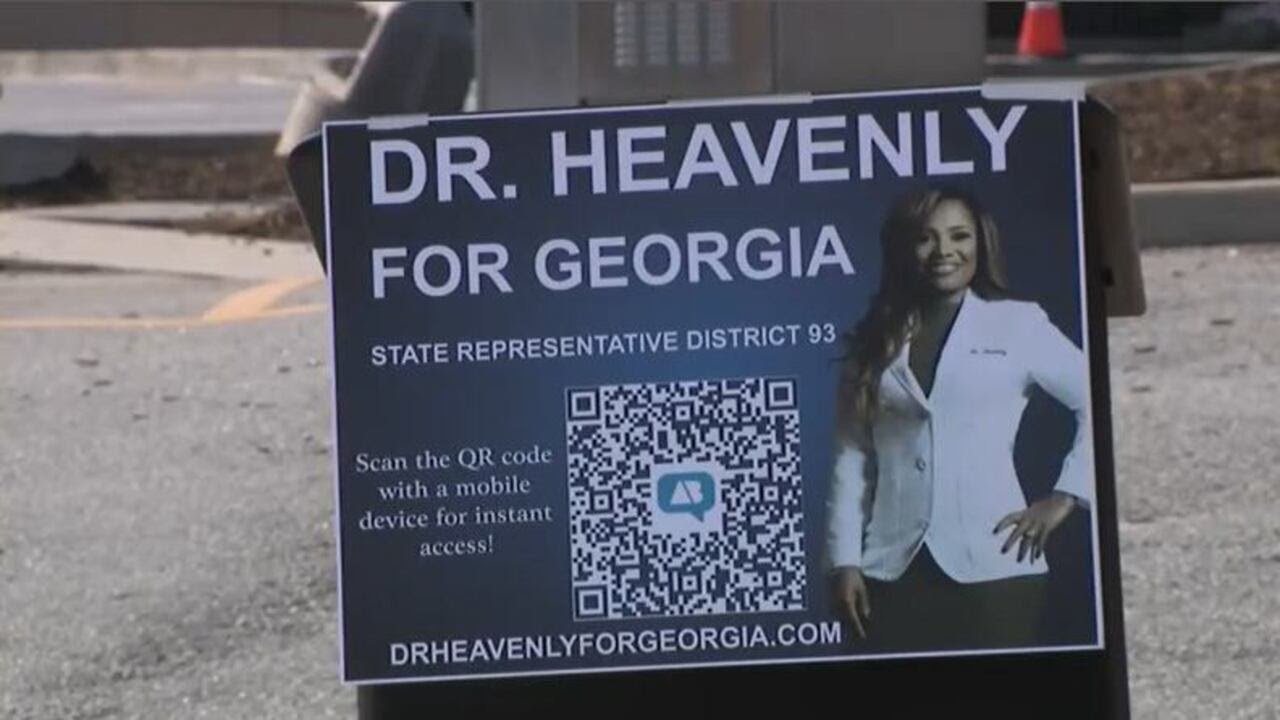 Bravo TV's Dr. Heavenly Kimes begins congressional campaign - YouTube