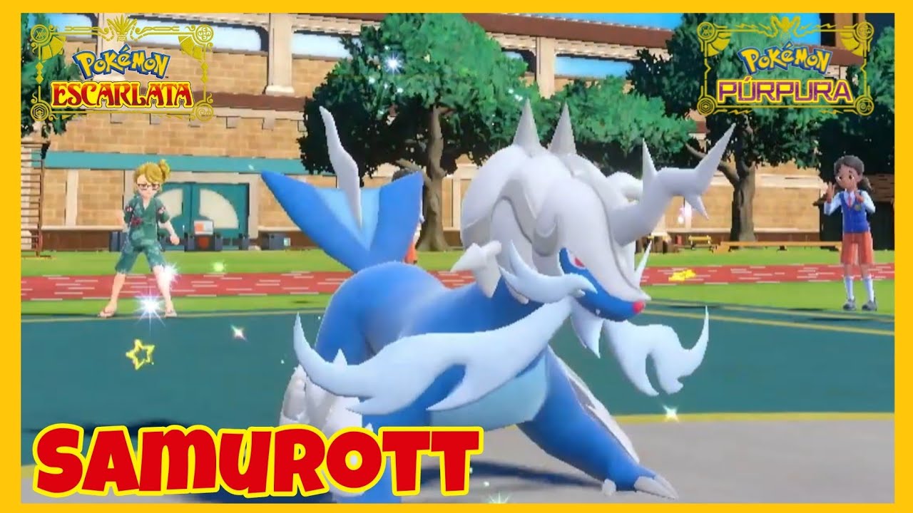 SAMUROTT HISUI es BUENÍSIMO en POKÉMON ESCARLATA y PÚRPURA - YouTube
