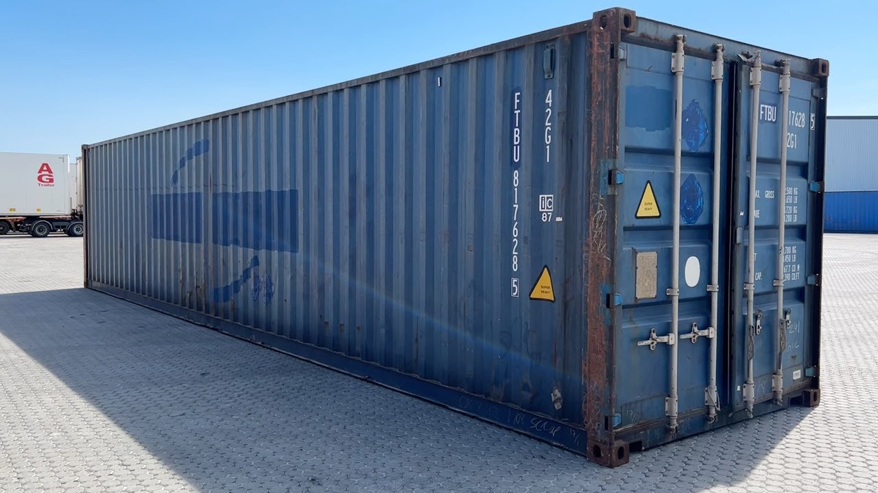 Köp Container 40 fot 2,60 m hög på Klaravik - YouTube