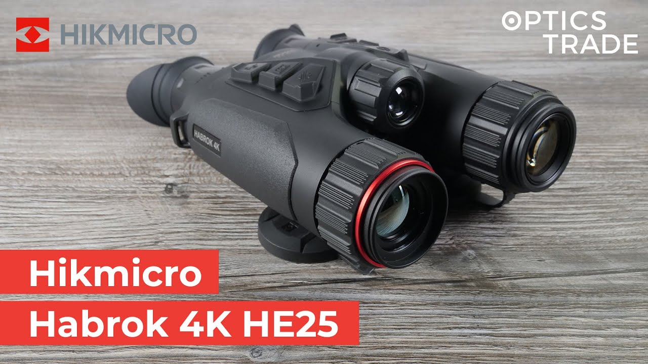 Hikmicro Habrok 4K HE25 Multi-Spectrum Binoculars Review | Optics Trade ...