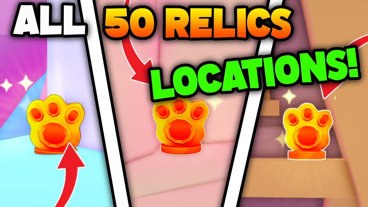 HOW TO FIND ALL 50 Relics Locations in PETS GO! - YouTube