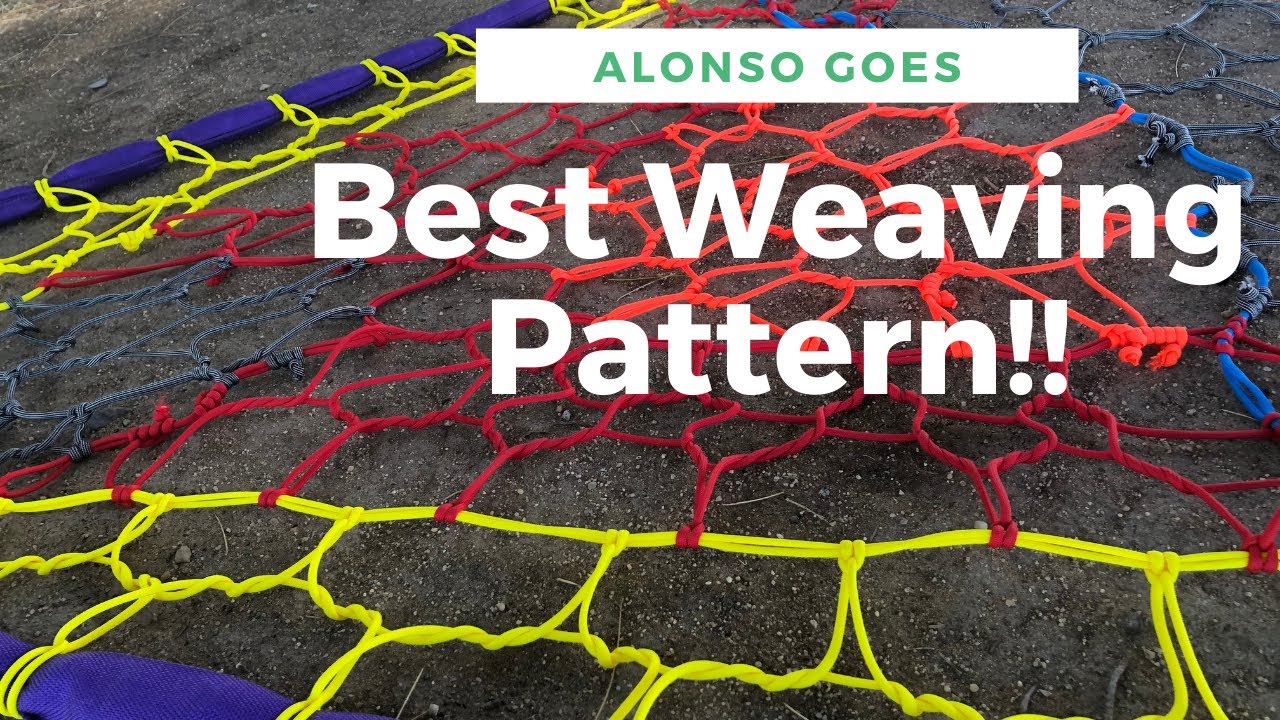 The Best Weaving Pattern For Spacenets! - YouTube