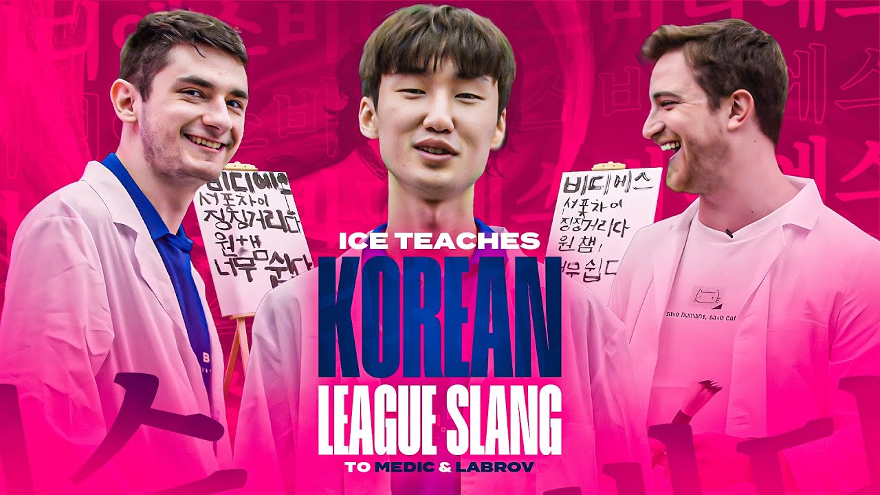 Ice Teaches KOREAN LEAGUE SLANG To Medic Labrov YouTube ice-teaches-korean-league-slang-to-medic-labrov-youtube