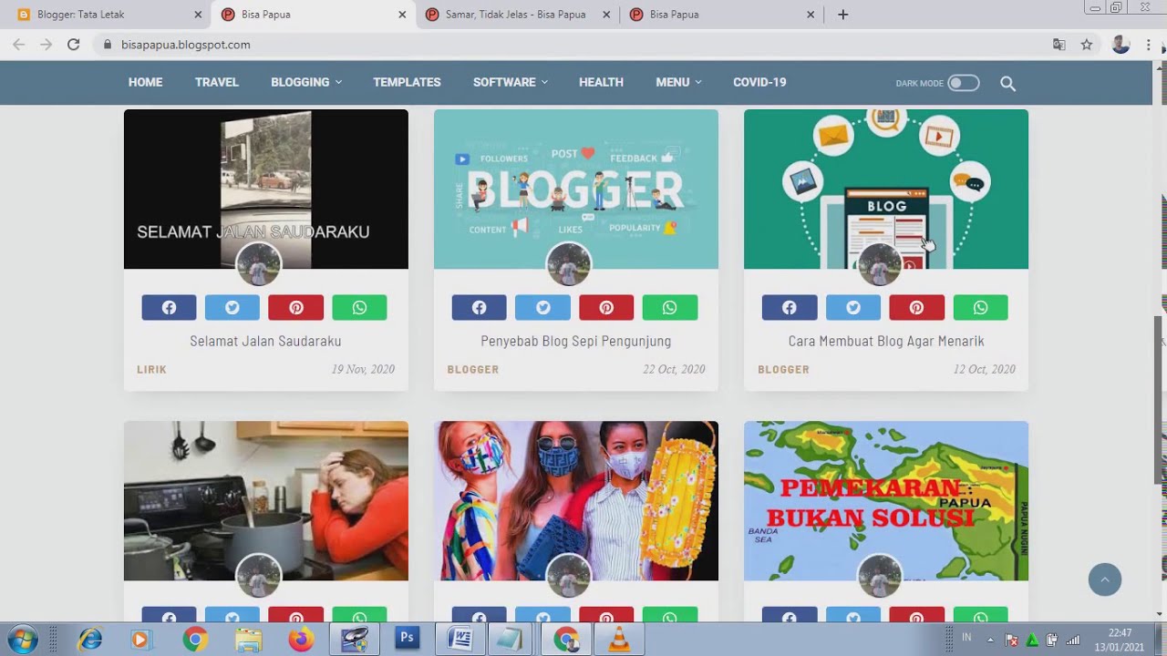 Cara Edit Template Blogger Linkmagz Redesign Bosplate - YouTube