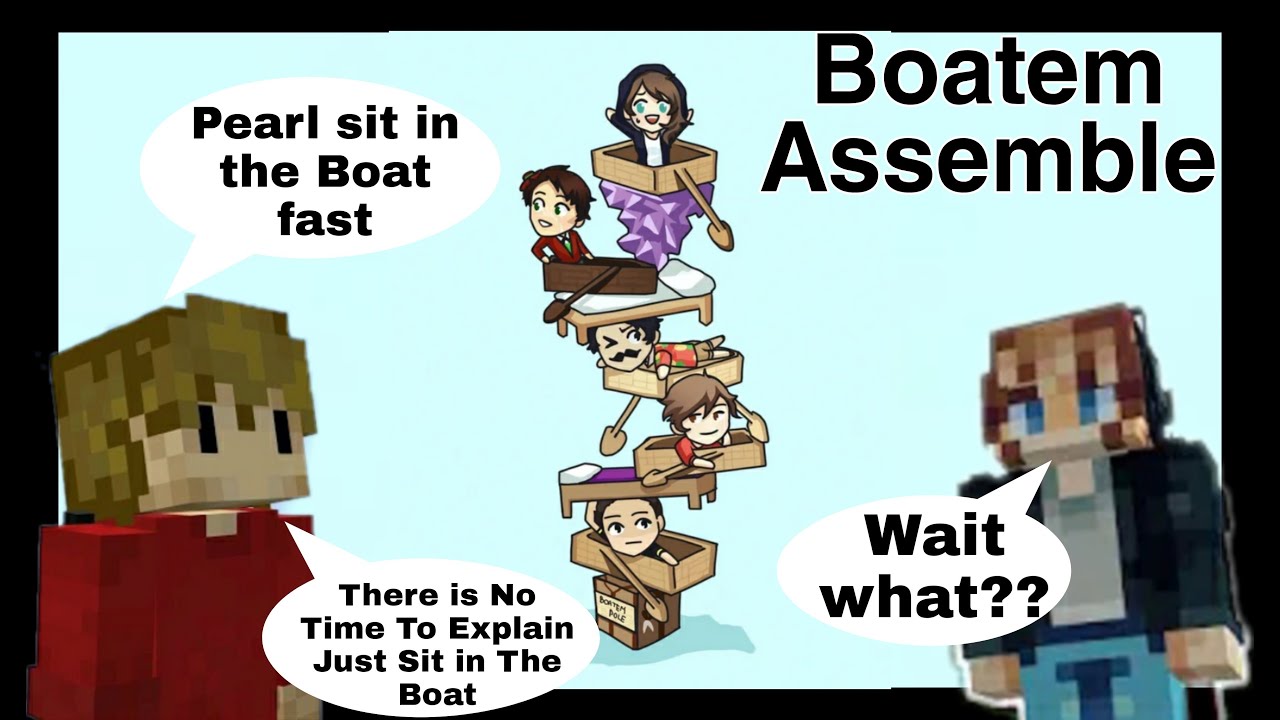 Starting Of The Boatem Pole / Boatem Assemble / HermitCraft - YouTube