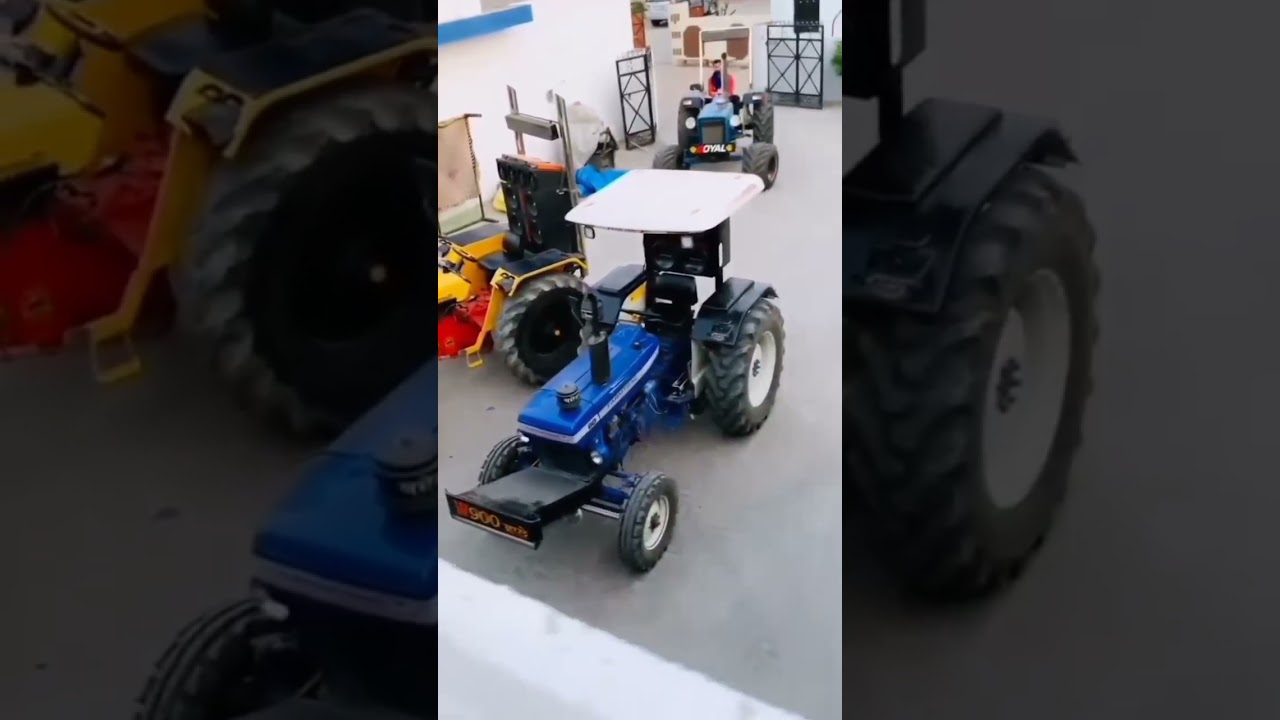 3 modified tractor ford and Hindustan and farmtrac 60 - YouTube