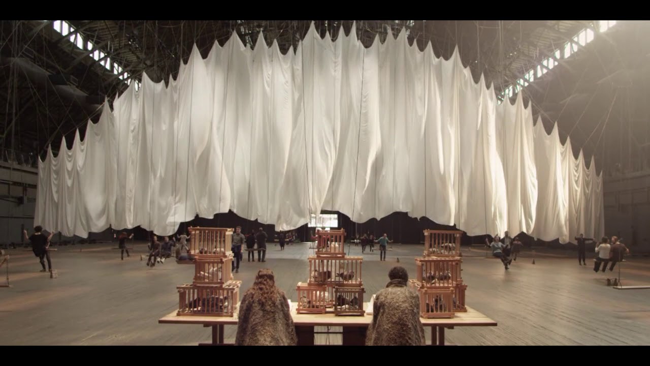 Ann Hamilton's "The Event of a Thread" Scored by Jinho Choi - YouTube