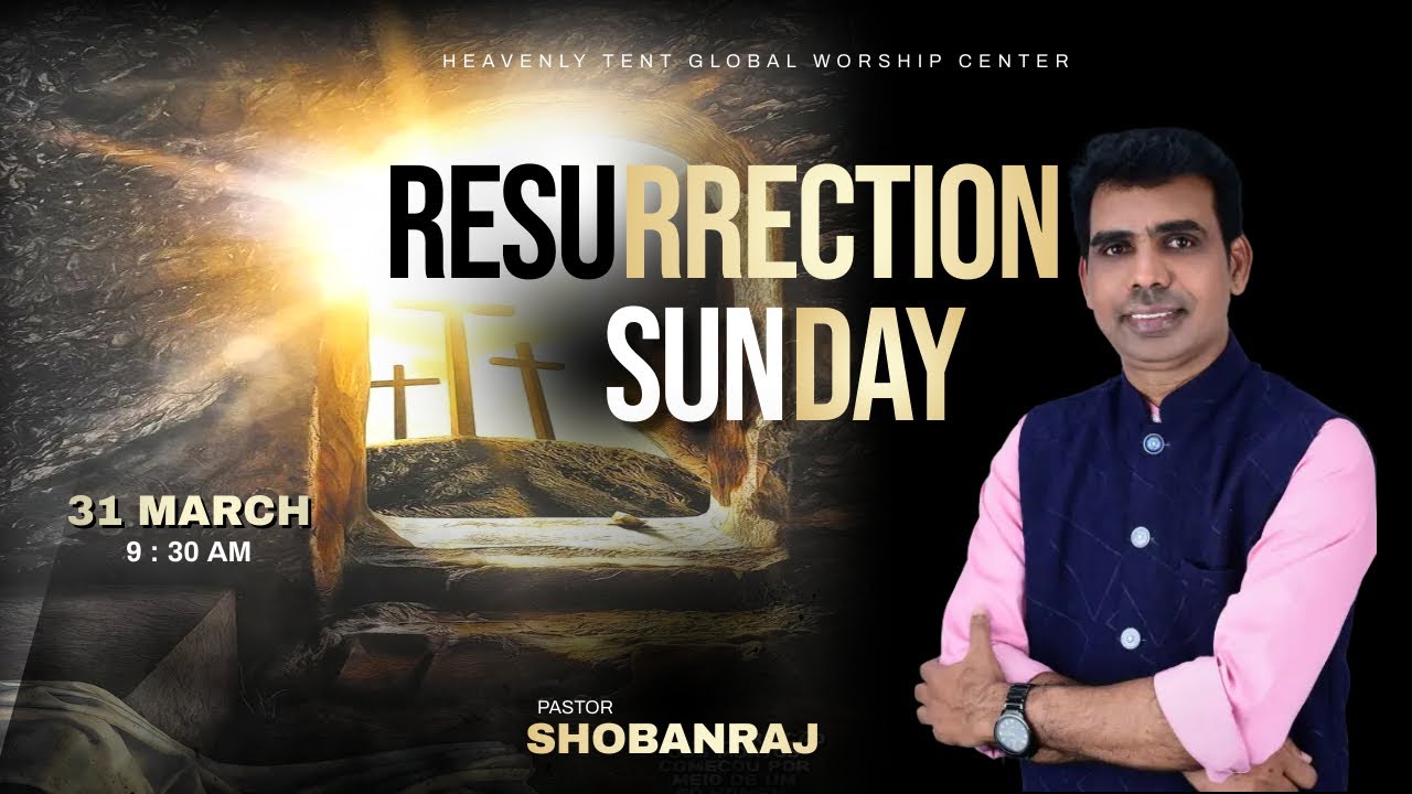 🟥Heavenly Tent Easter Sunday Service | Month of " OVERCOME "| PR ...