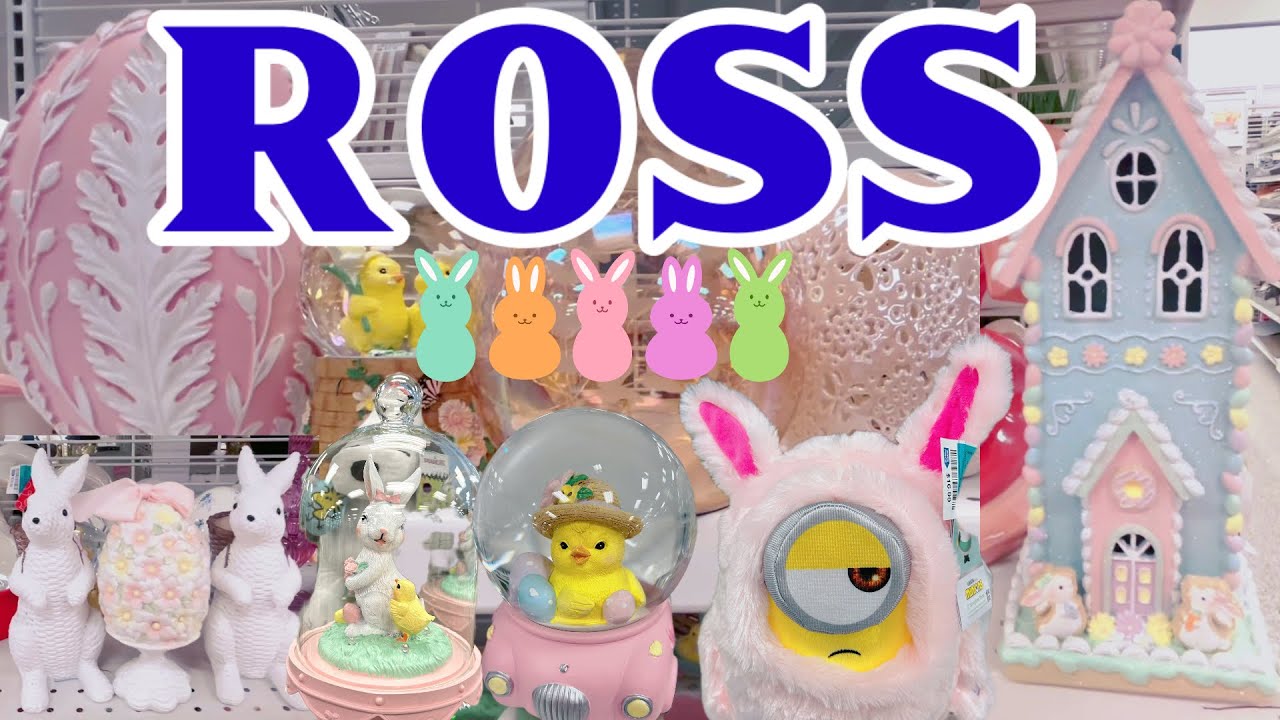 RUN 🏃 TO ROSS! LOOK AT THE AMAZING NEW EASTER DECOR!😍 - YouTube